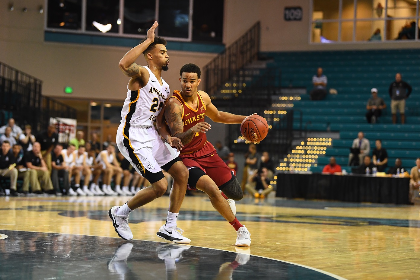 Tournament scoring records fall as Iowa State beats App State 104-98 ...