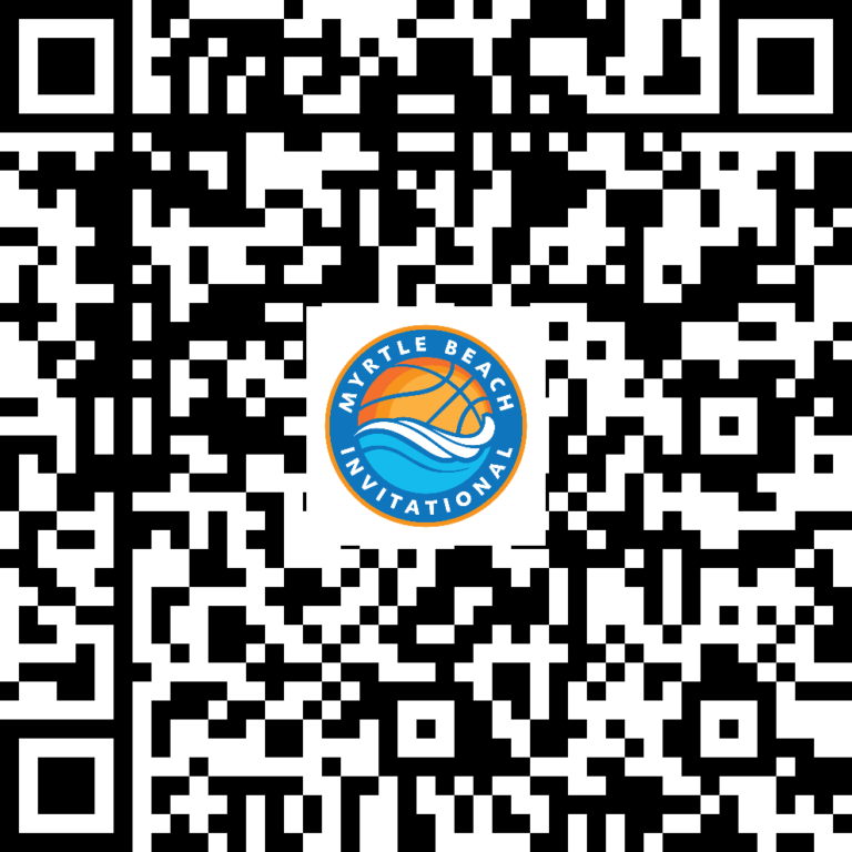 2022 Myrtle Beach Invitational Program - QR code - ESPN Events